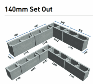 140mm Grey Block Series - MD Brick - Brick Suppliers