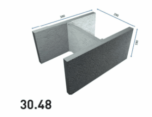 290mm Grey Block Series - MD Brick - Brick Suppliers