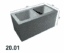 190mm Grey Block Series - MD Brick - Brick Suppliers