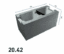 190mm Grey Block Series - MD Brick - Brick Suppliers